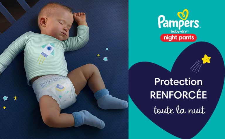Couche Pampers pour la nuit: laquelle choisir?